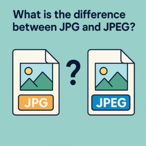 What Is The Difference Between JPG And JPEG? Explained